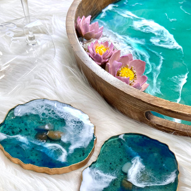 Luxury Resin Art for Home Decor & Gifts | Handmade by Mamota Creative